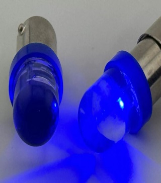 182 Led Bulb BA9S Short Round 6V-12 Volt DC - Automotive - LEDLight