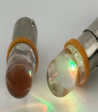 182 Led Bulb BA9S Short Round 6V-12 Volt DC - Automotive - LEDLight